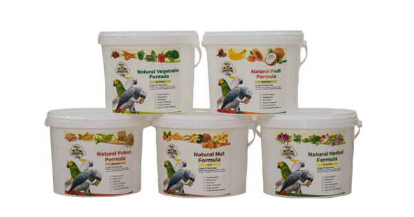 Evia Parrots Large Natural Vegetable Formula 2,5kg